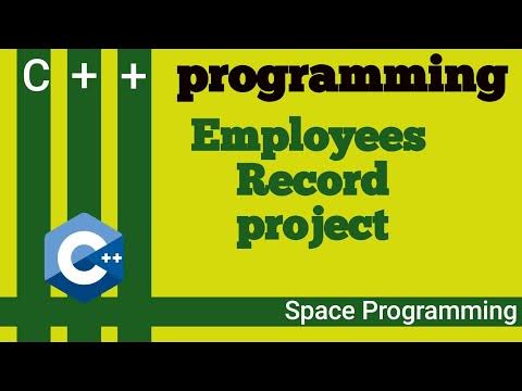 C++ Projects For Employees Record | C++ Project Tutorial 2023 - YouTube
