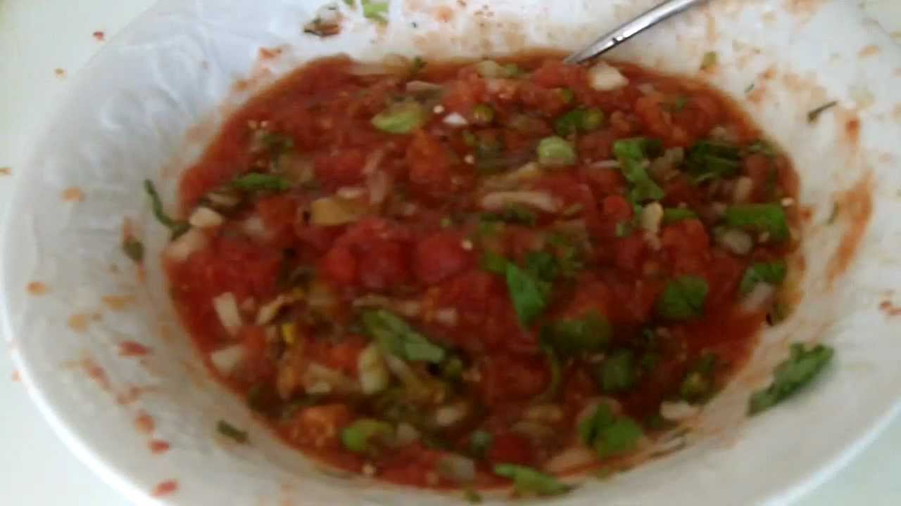 Roasted tomato salad / choka recipe - YouTube