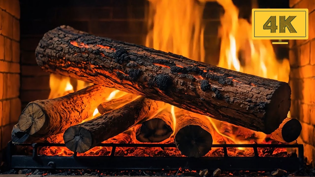 Ultimate Relaxation Fireplace in 4K – Sleep, Study, or Meditate to ...