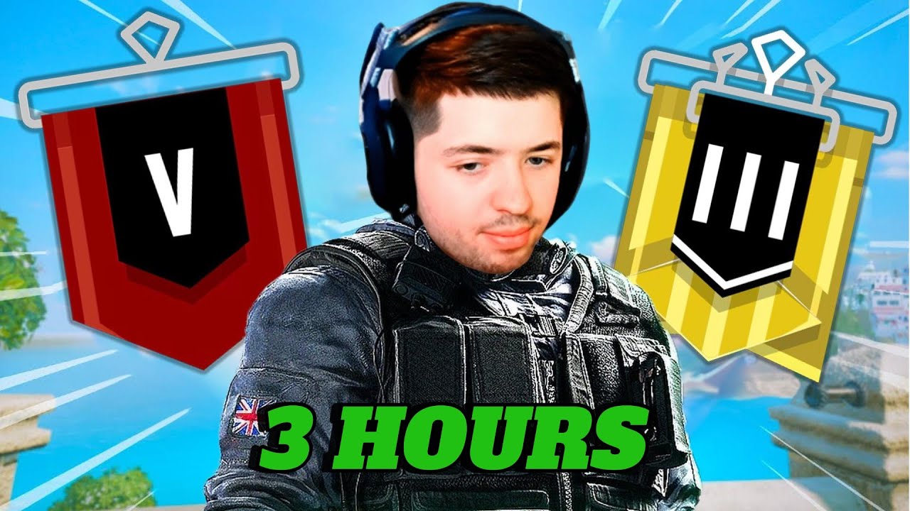 From Copper to Gold in 3 Hours... Can Mingo Do It? (Rainbow Six Siege ...
