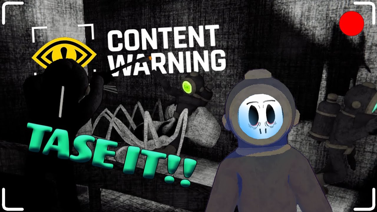 GET THE TASER!! Content Warning Random Moments - YouTube