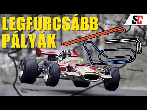 LEGFURCSÁBB pályák, melyeken valaha F1-es futamot rendeztek!