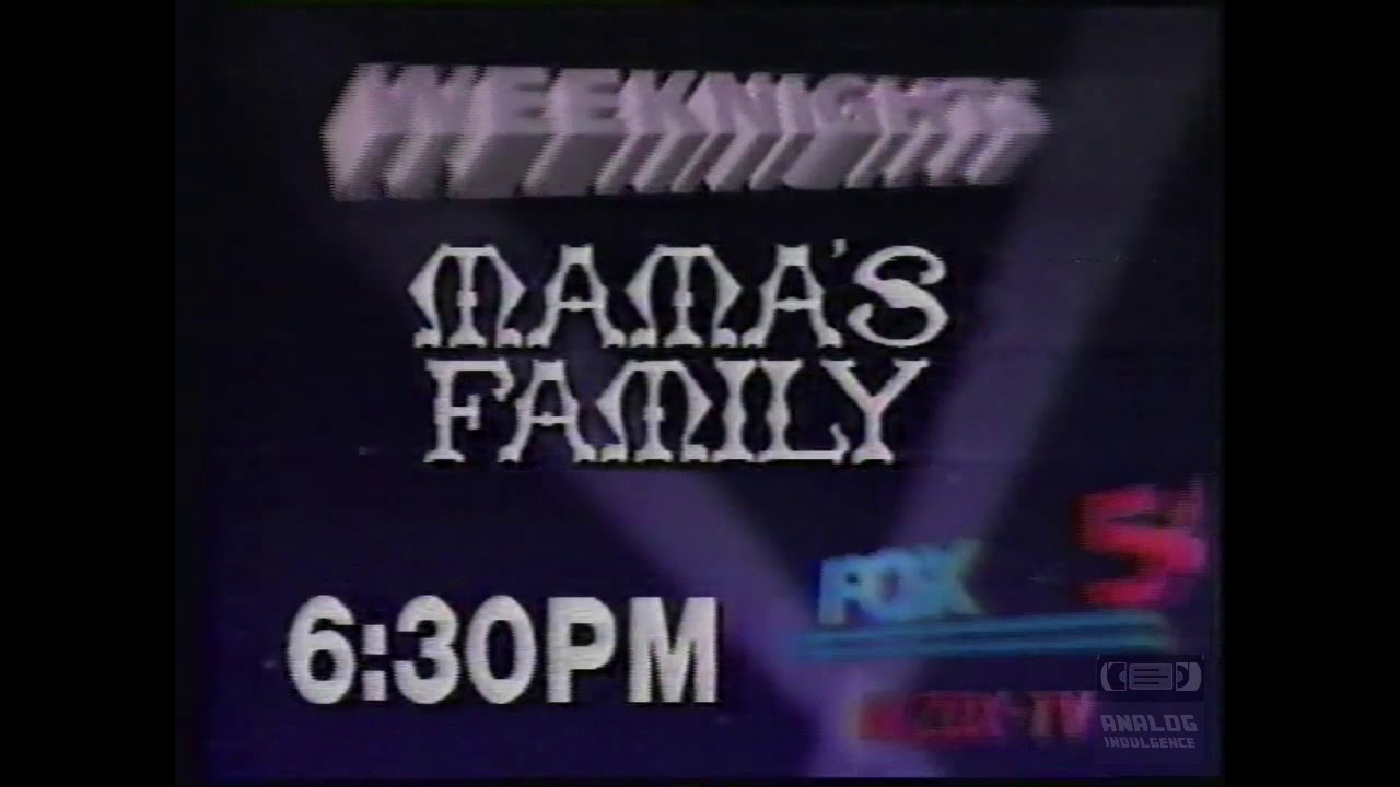 Mama's Family | Promo | 1991 | WZDX Fox 54 | Huntsville Alabama - YouTube