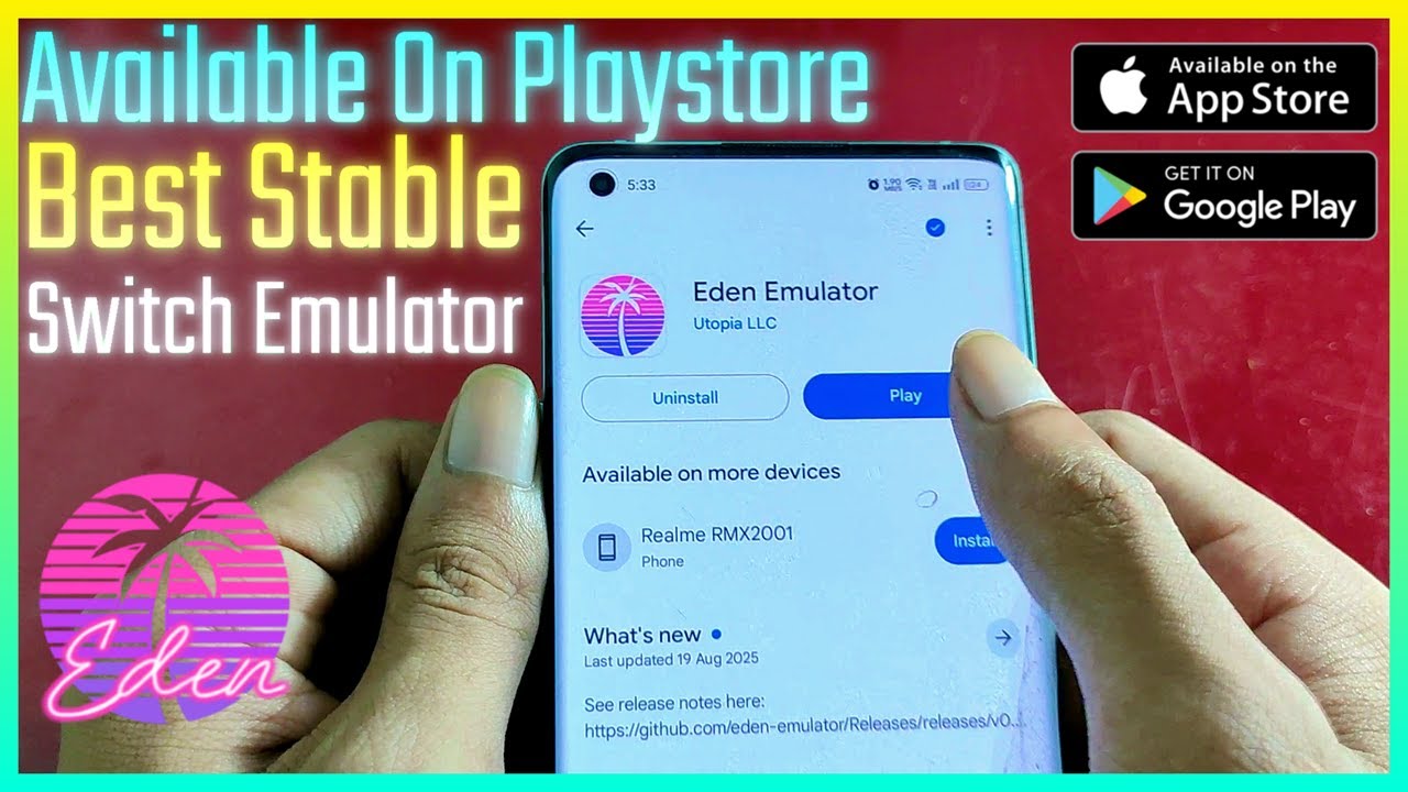 Eden Emulator Now Available on Play Store | Best Stable Nintendo Switch ...