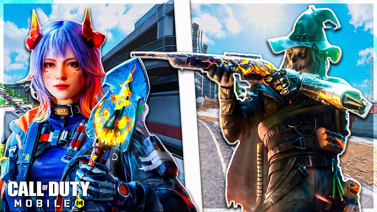 *NOVAS* SKINS ÉPICAS de HALLOWEEN CHEGOU ao COD MOBILE! (VALE a PENA ...