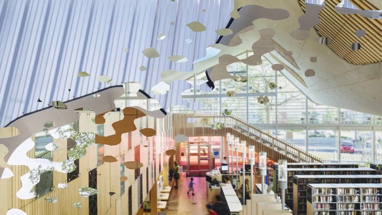 Architecture Futuristic Library Design Encouraging Social Interaction ...