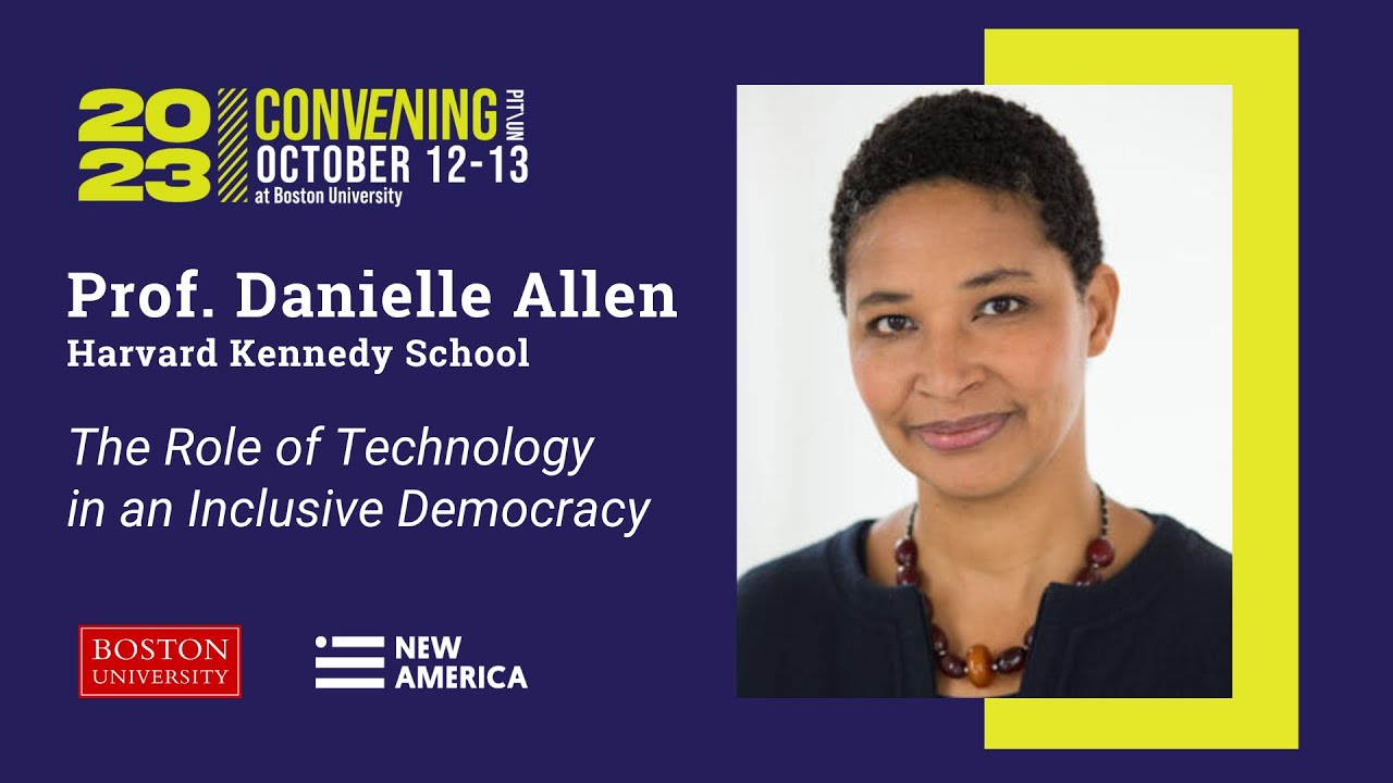 Danielle Allen - Keynote - YouTube