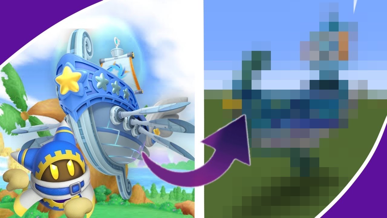 Building the Lor Starcutter From Kirby's Return to Dreamland in ...