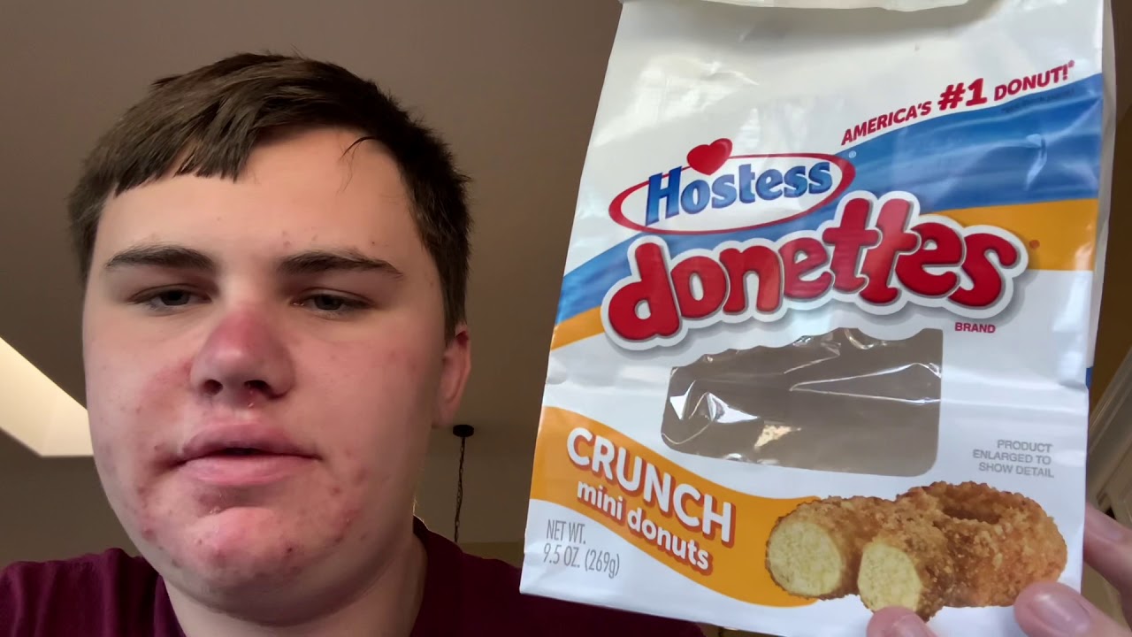 Hostess Donettes Crunch Mini Donuts- Straight Outta the Grocery Store ...