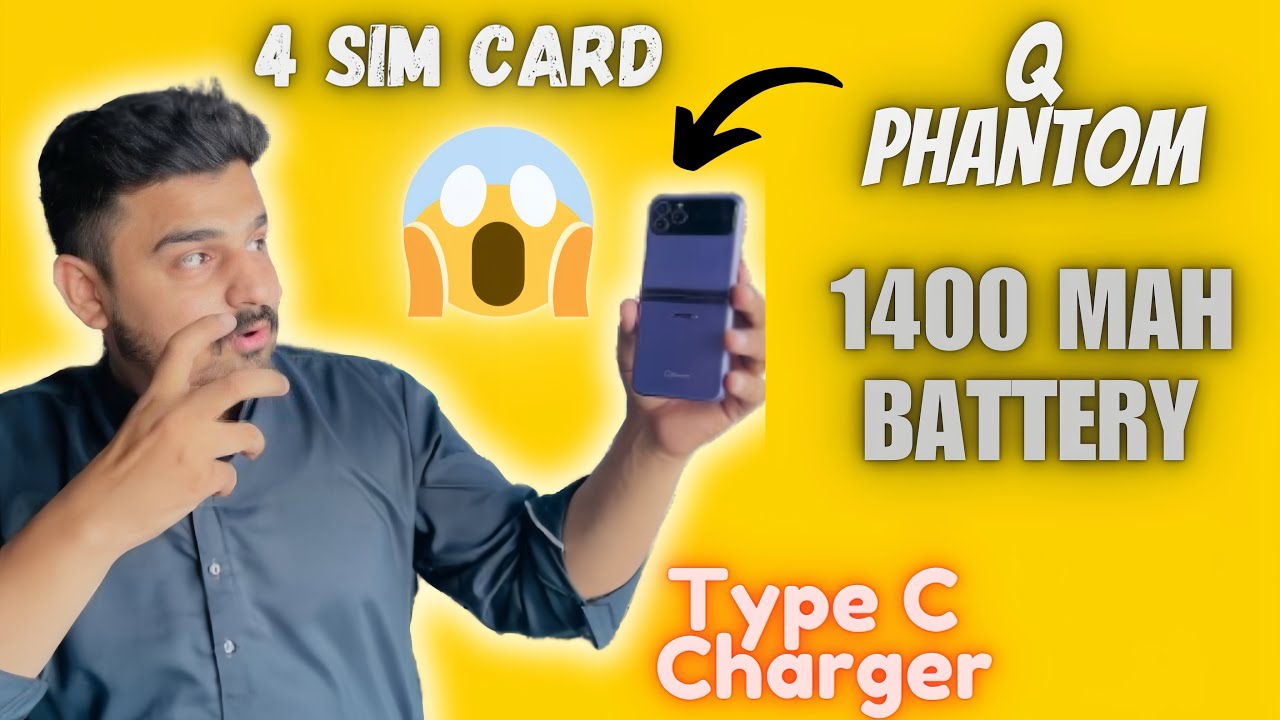 Unboxing Q Phantom Mobile | 4Sim Card Supported - YouTube