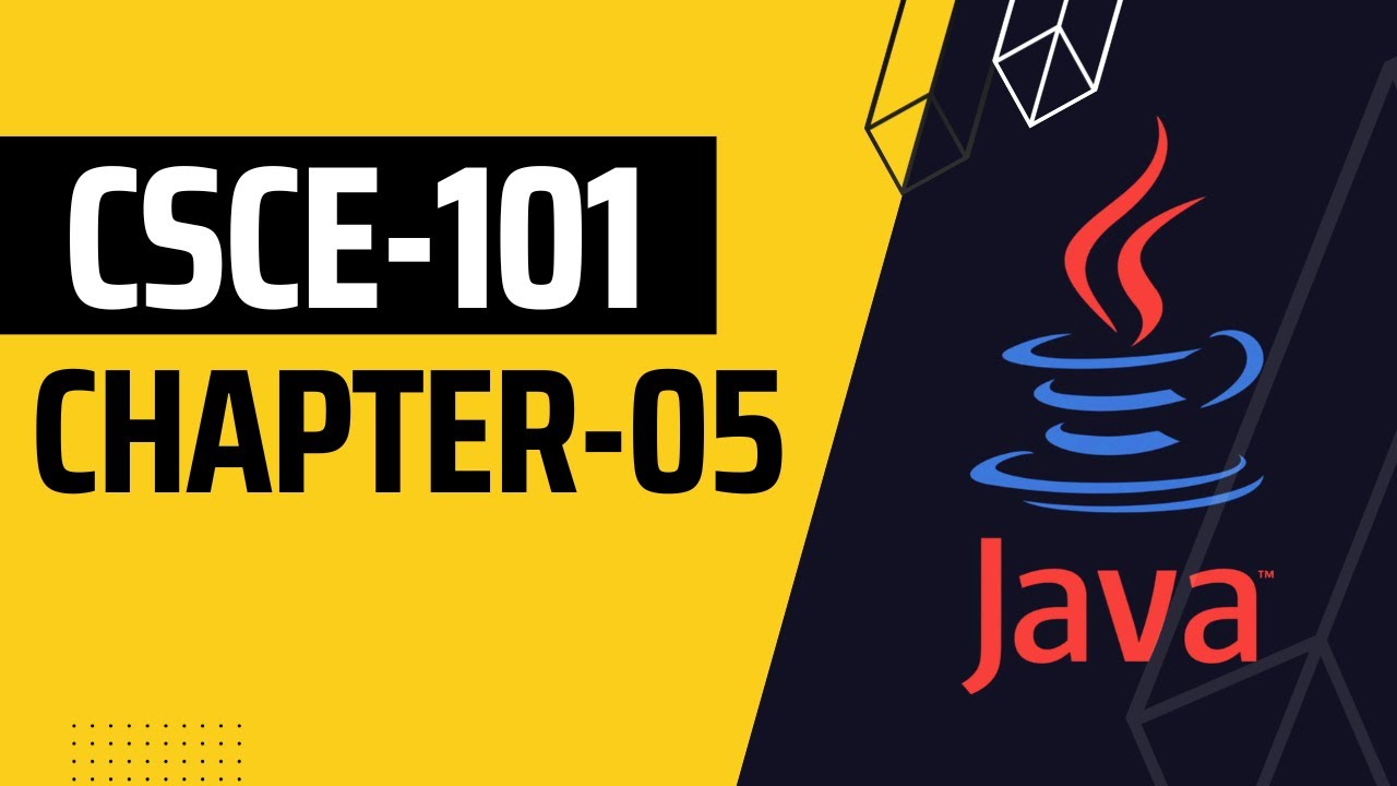 CSCE 101 Chapter 05 - YouTube
