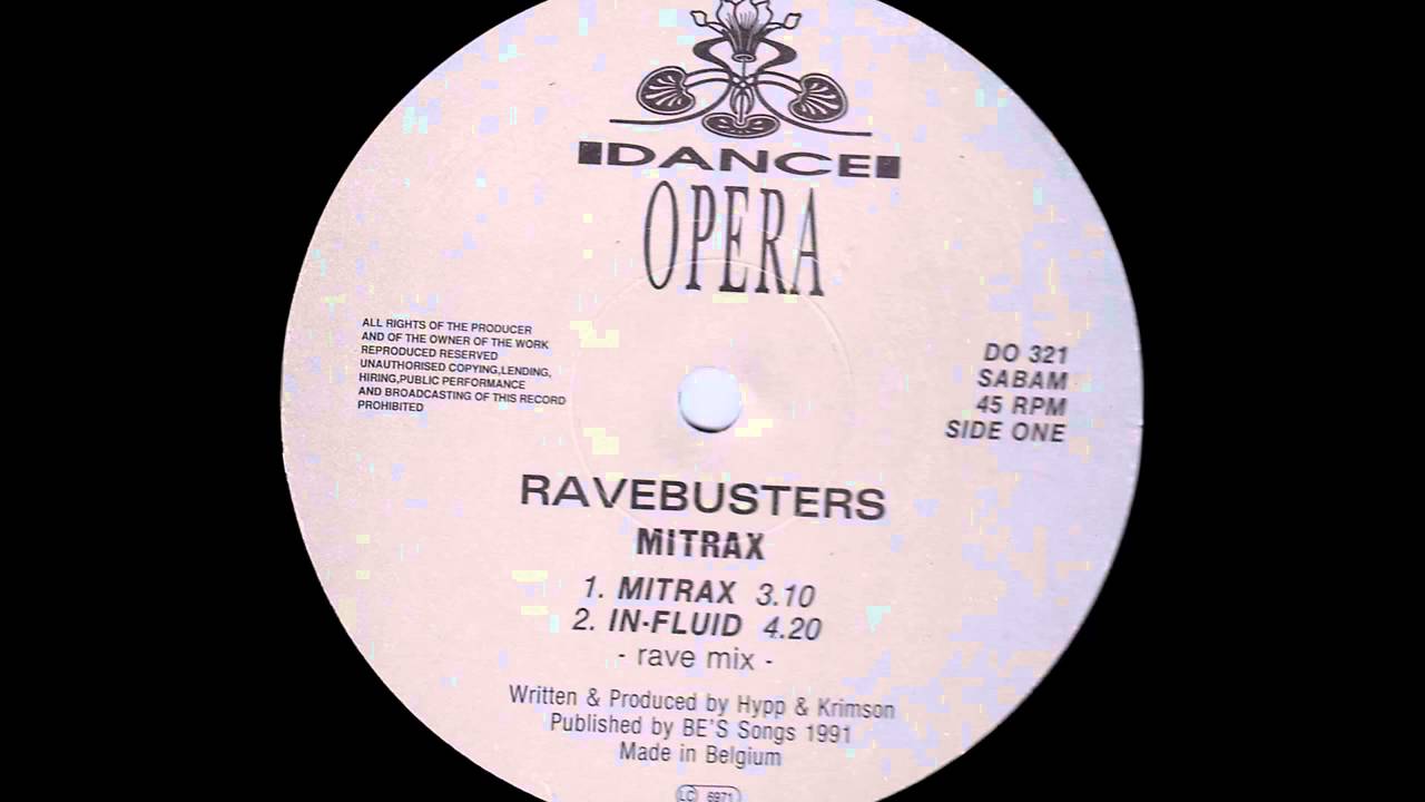 Ravebusters Mitrax 1991 - YouTube
