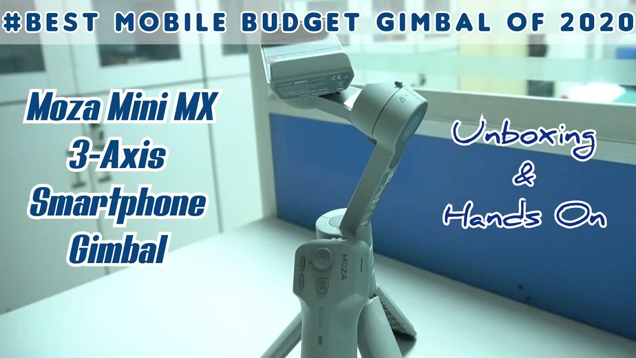 Moza Mini MX Gimbal - Unboxing & Hands On ( Buy Link @ Description ...