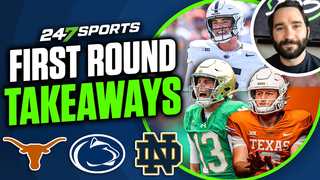 CFP First Round EXPOSED A Format Flaw | Notre Dame, Penn State, Texas ...