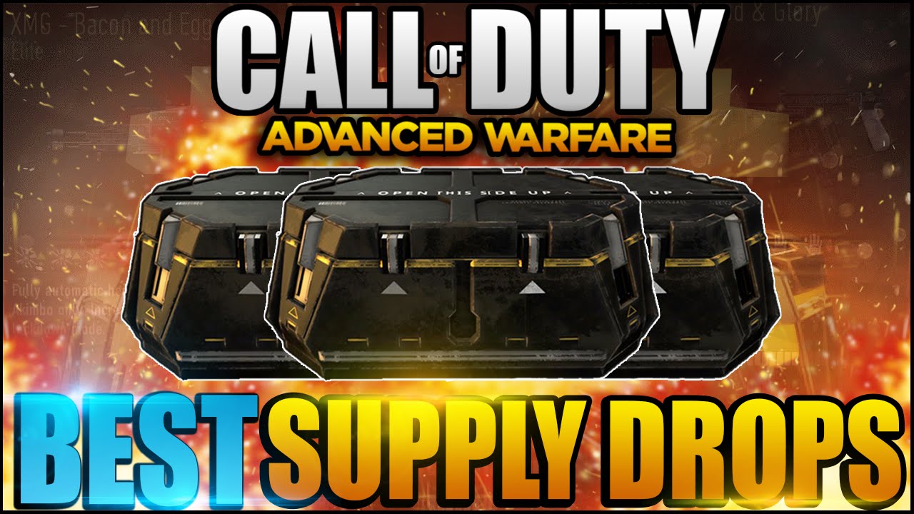 Advanced Warfare - BEST SUPPLY DROPS EVER! Triple Elites & RARE ELITES ...