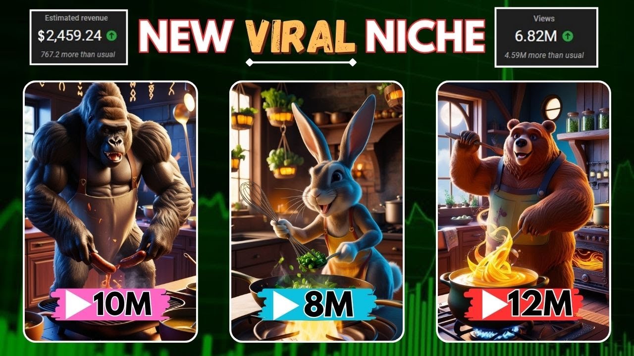 Make $10,000/Month with Viral Animal Chef Videos | Rustic Fantasy ...