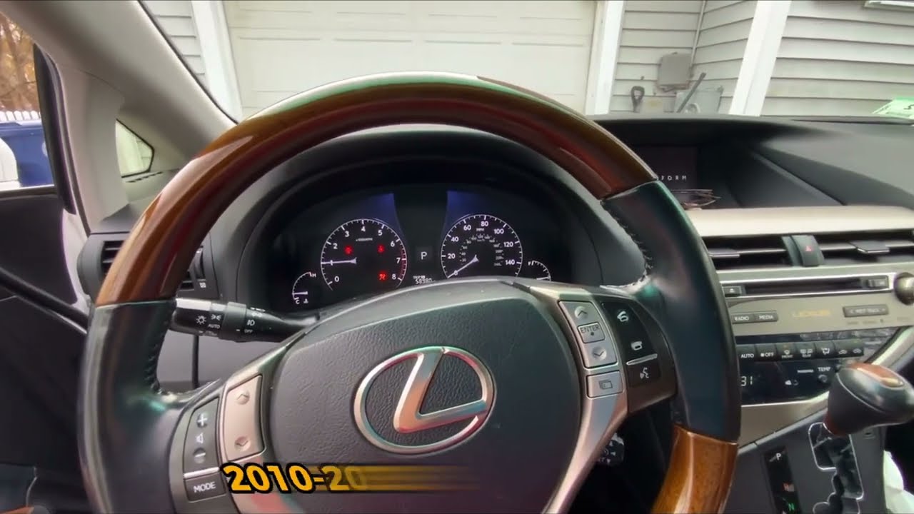 Evolution of Lexus RX Chimes - YouTube