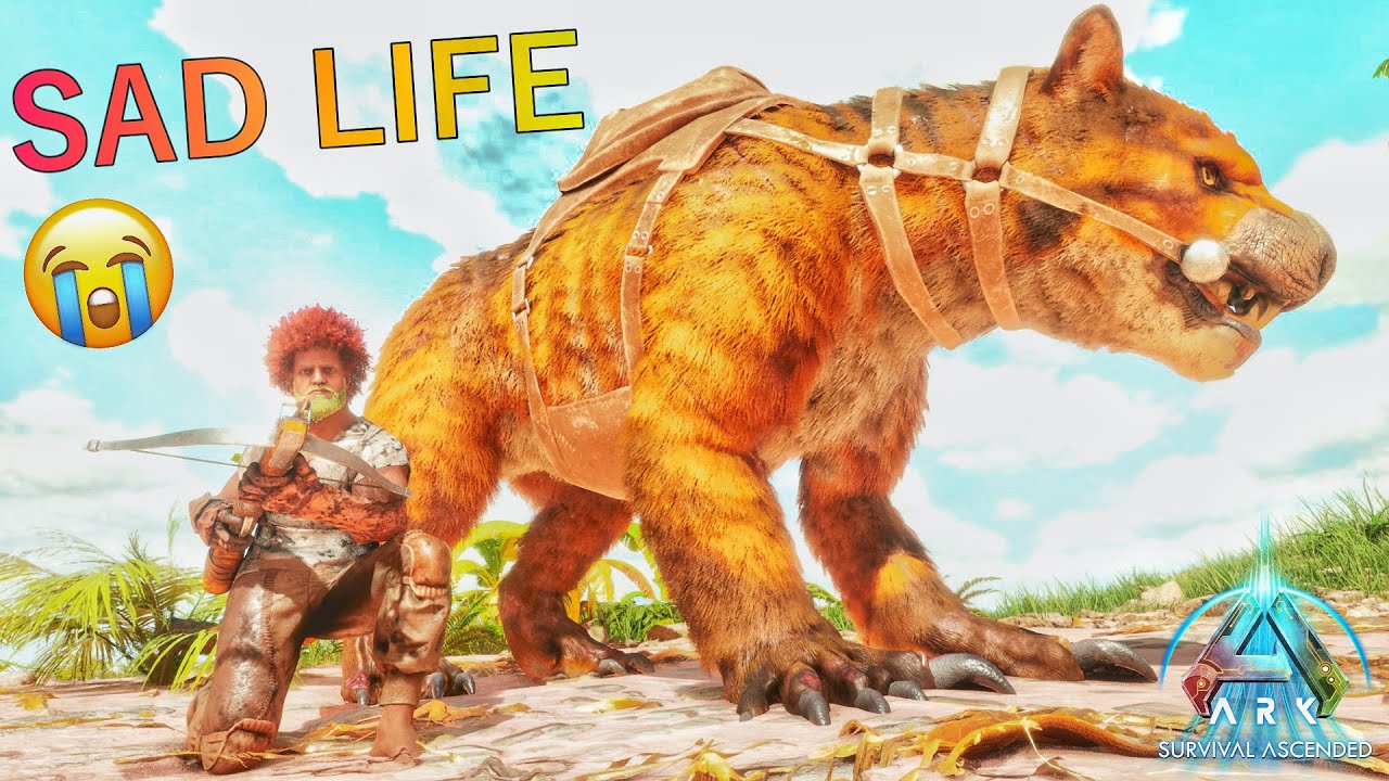 Thylacoleo Taming Gone Wrong In Redwood RIP 🔥🔥 : ARK Survival Ascended : Part 25 ( Hindi ) - YouTube