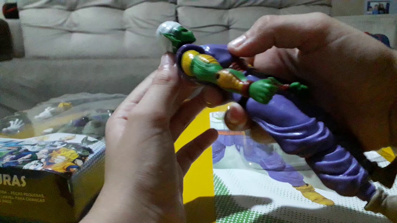 Unboxing do piccolo e cell perfeito dbz bootleg - YouTube