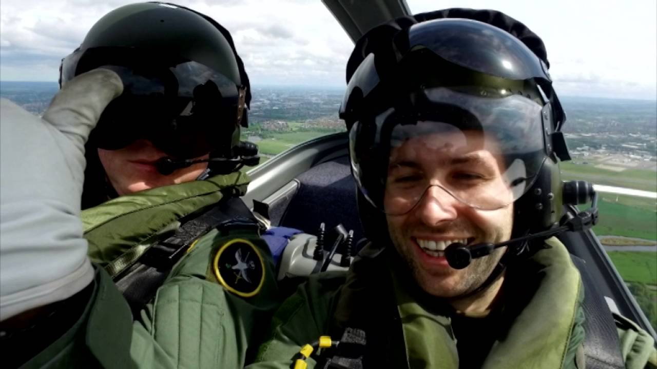 David Farrell with the RAF Air Cadets! - YouTube
