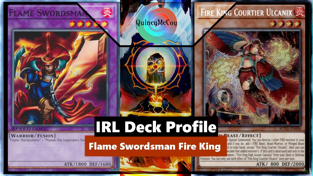 CDP: Flame Swordsman Fire King, IRL Edition - YouTube