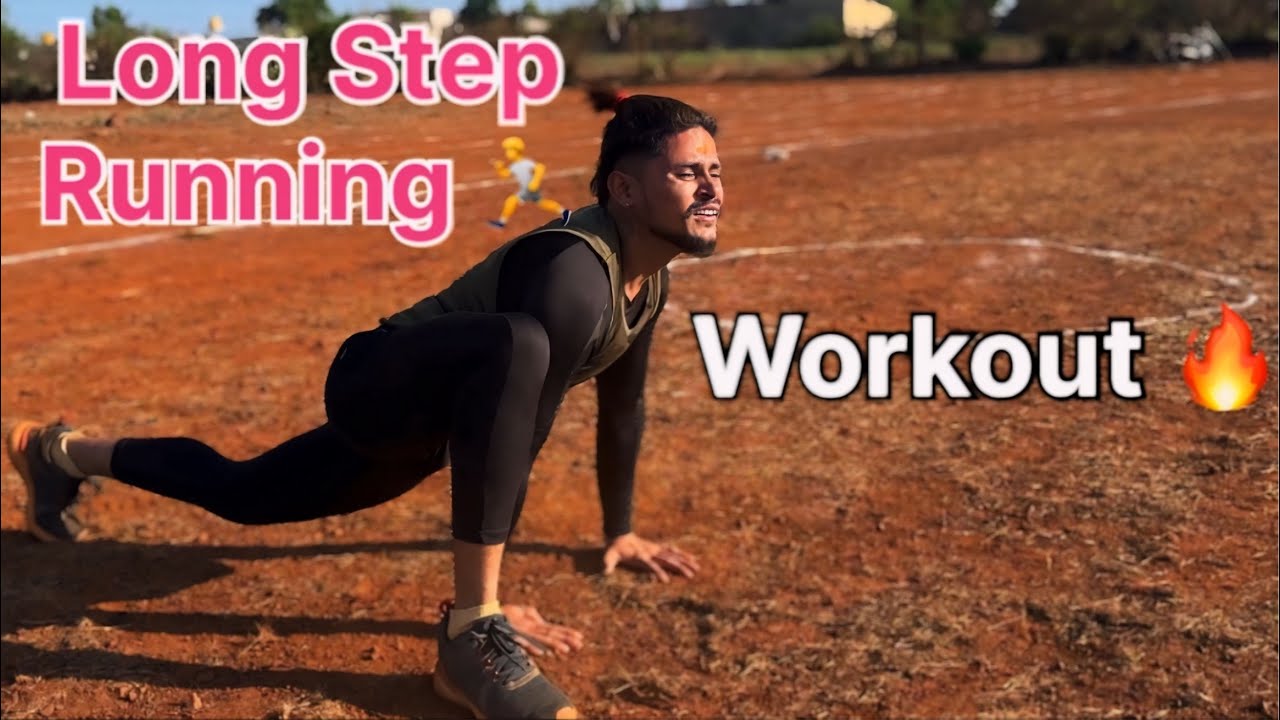 Long Step Running Workout with Coach Manoj 🏃🔥💪 #running #workout # ...