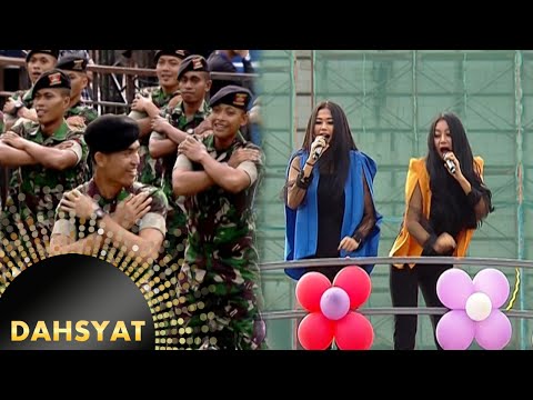 Duo Serigala Berjoget Dengan TNI [Dahsyat] [18 Agustus 2016]