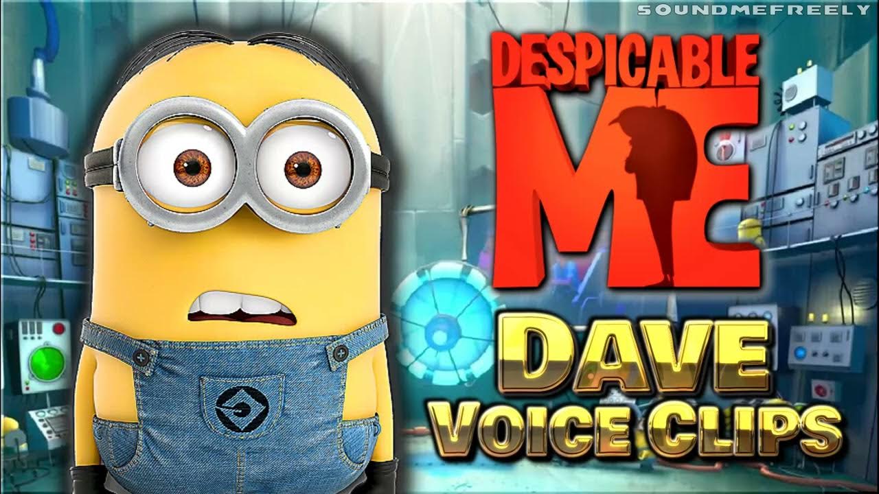 All Dave the Minion Voice Clips • Despicable Me The Video Game • (James ...