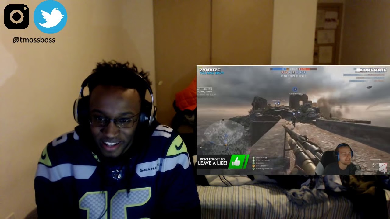 ULTIMATE RAGE MOMENTS IN BF1 (Angry Gamer Compilation) || REACTION ...