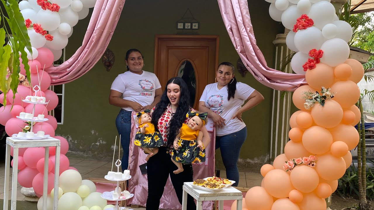 Fiesta de bienvenida a Guatemala para mis bebés reborn de parte de ...