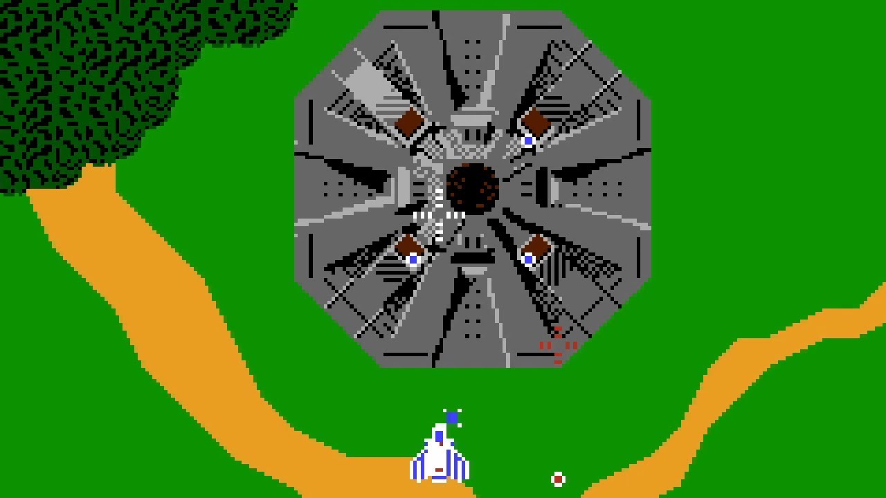 1697: Super Xevious: GAMP no Nazo \\ Famicom \\ TOO GAMPY "Namco Museum ...