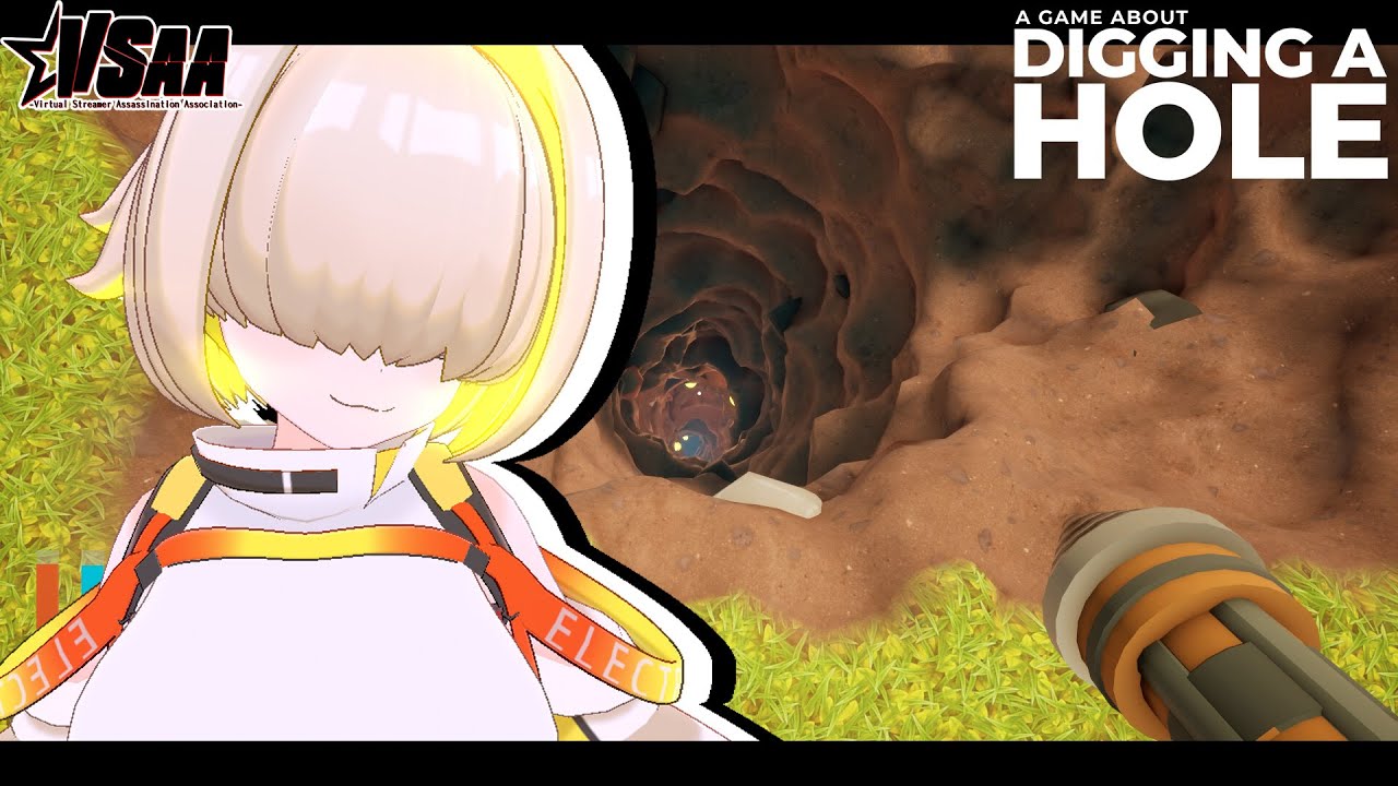 A Game About Digging A Hole | Goodnight Snek Vtuber VOD - YouTube