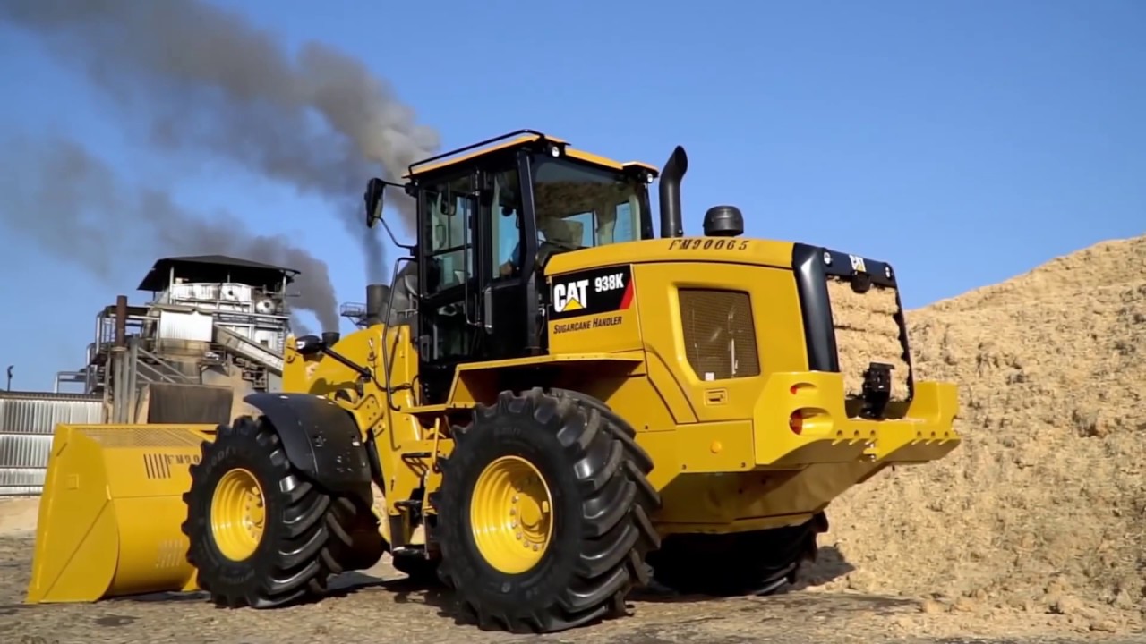 Cat® 938K Sugarcane Handler_Nimac - YouTube