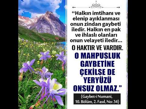 YERYÜZÜ, HZ. MEHDİ'SİZ OLMAZ