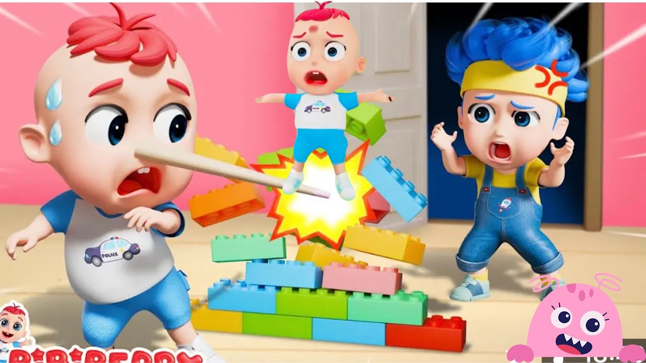 Don't lie-your nose will grow longer.| more BiBiBerry kids plays & Kids ...