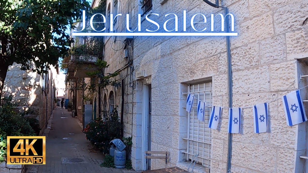 Virtual Jerusalem Relaxing Walker in the beautiful neighborhood ...