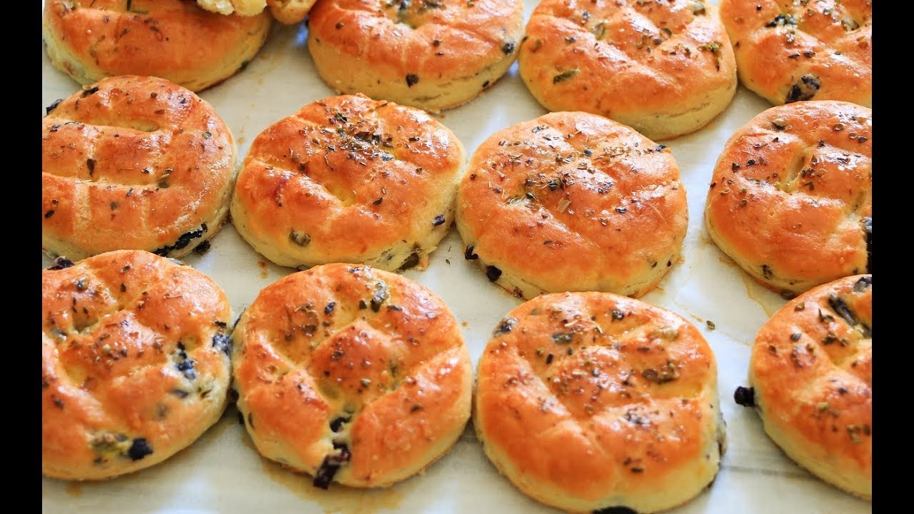 Grčke pogačice predivnog ukusa - Koktel pecivo - YouTube