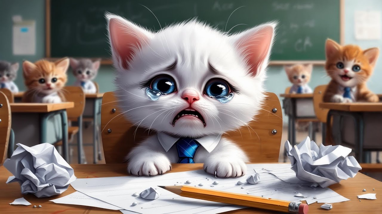 Story of a Poor Kitten and School Bullying – Heartbreaking! - YouTube