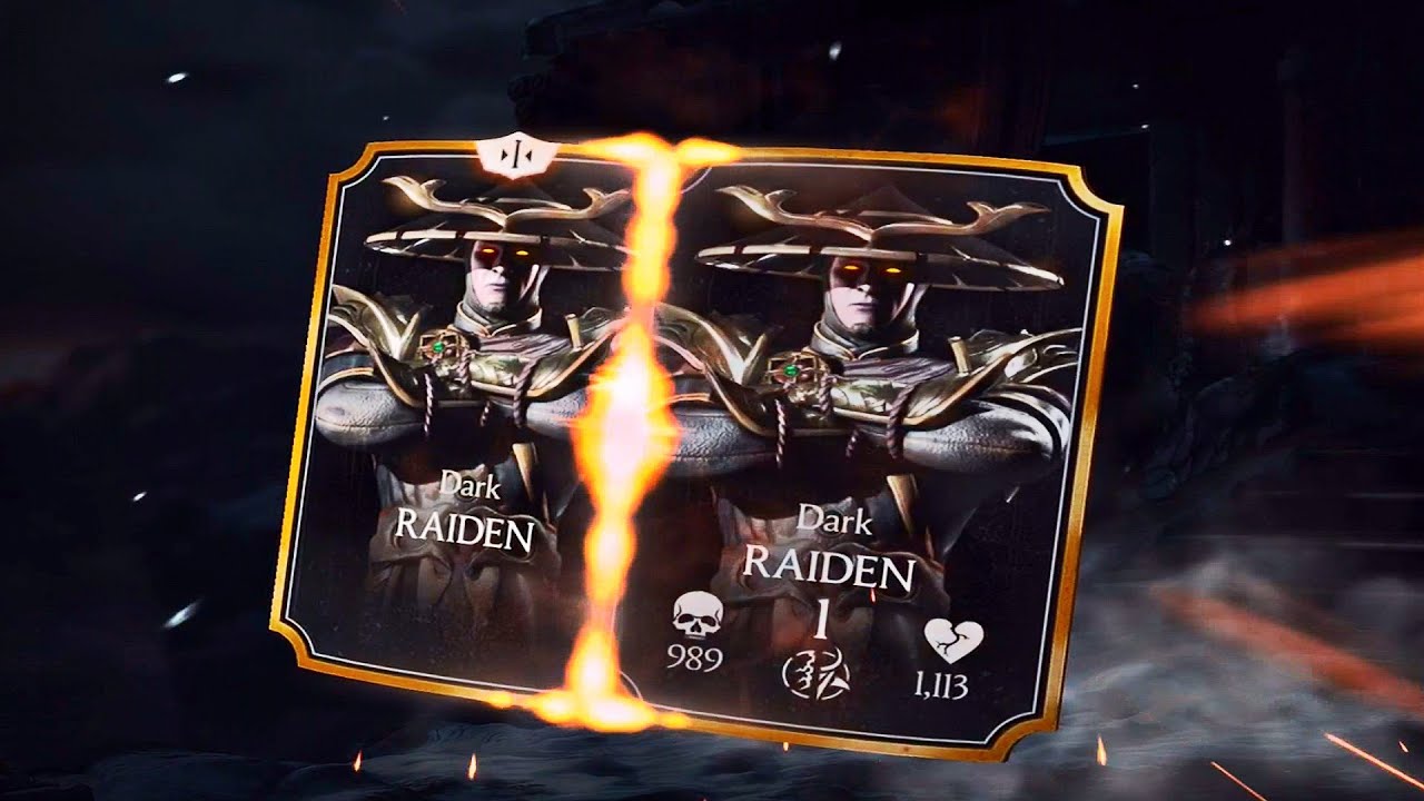 Mortal Kombat X (iOS) - Dark Raiden Challenge - Battle 5: Dark Raiden ...