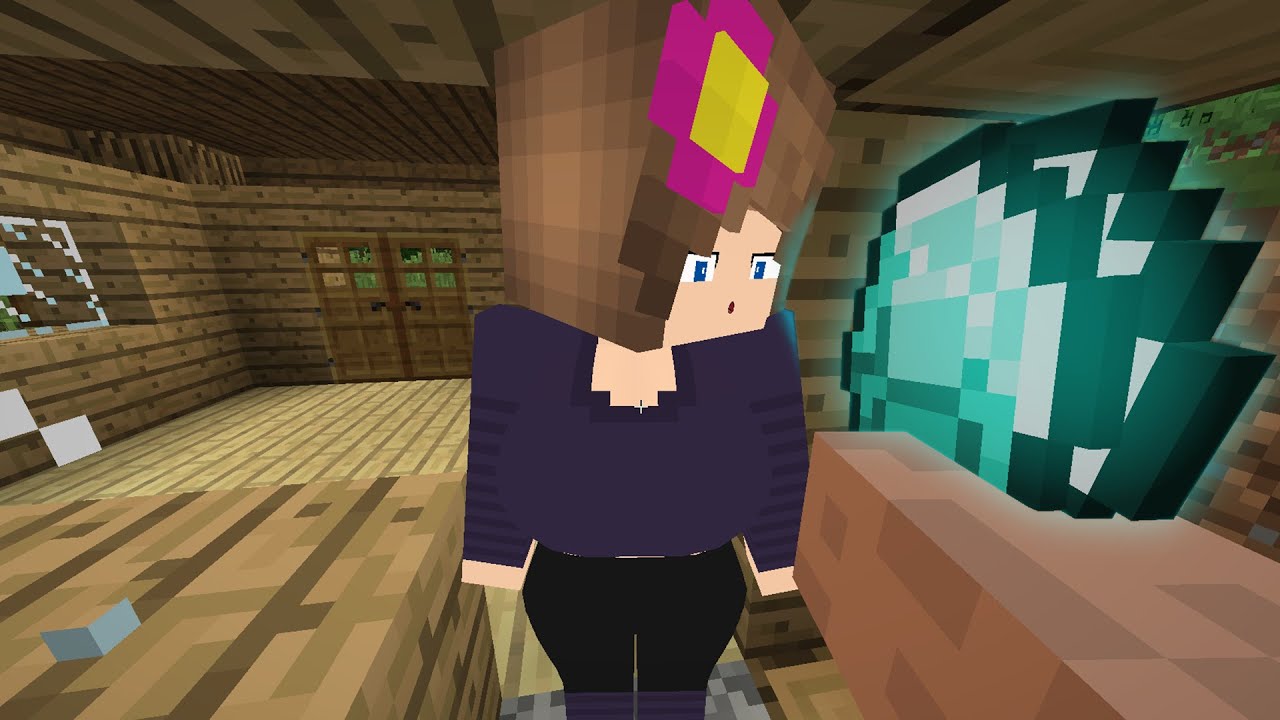 Minecraft Jenny mod gameplay - YouTube