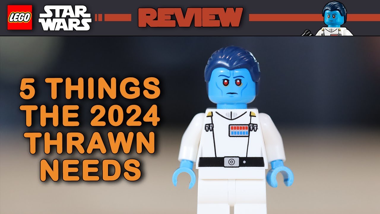 5 Things LEGO Needs To Do For The 2024 Thrawn Minifigure - YouTube