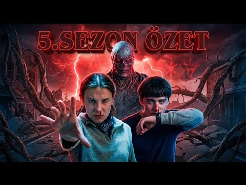 Stranger Things 5.Sezon ÖZET | (Eleven ÖLDÜ MÜ ?) | Baştan SONA | Stranger Things FİNAL 12 DK