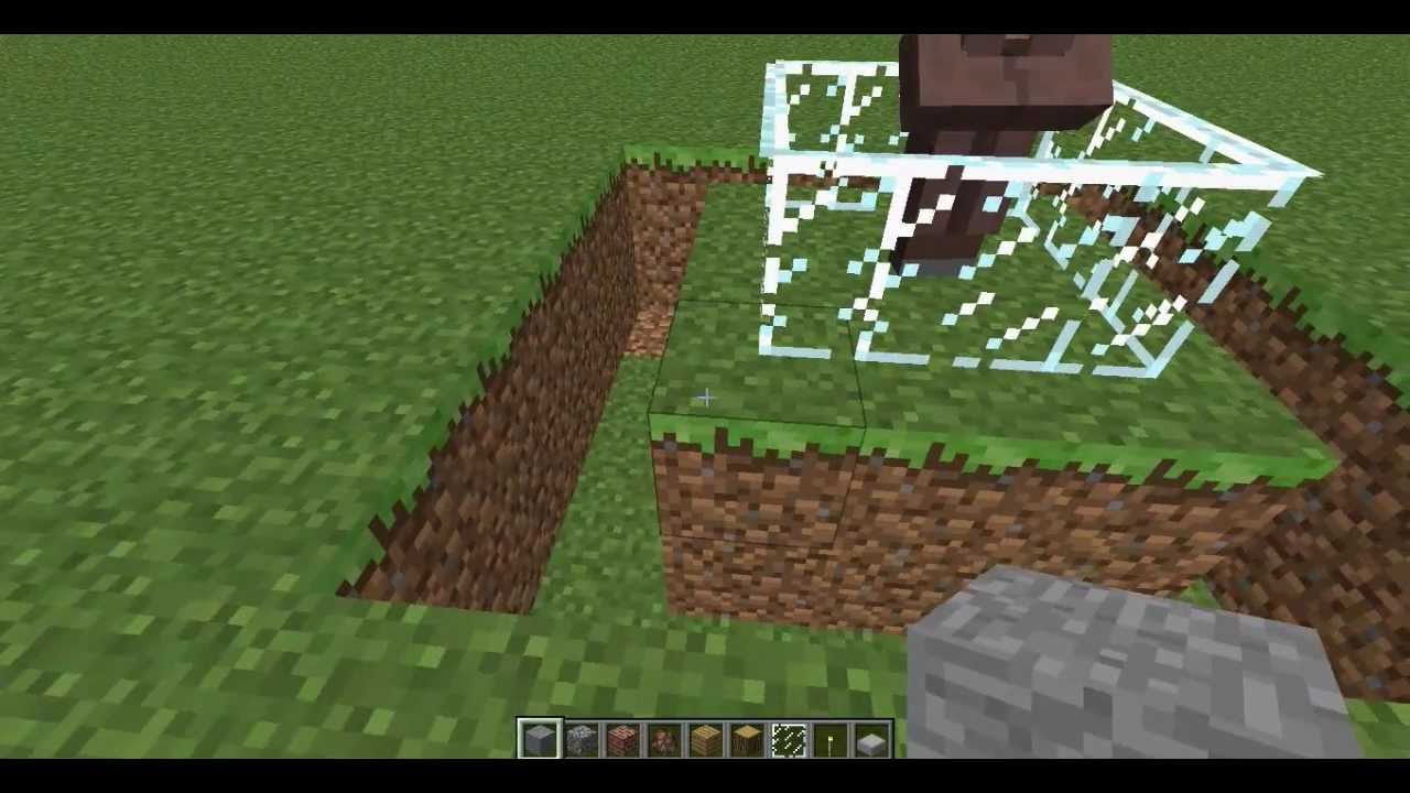 Minecraft- Zombie Trap/Magnet - YouTube