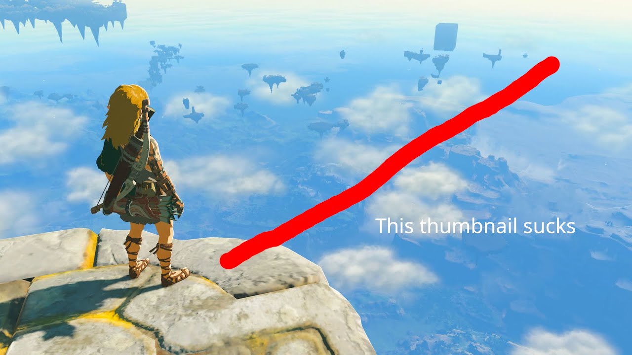 Crossing TOTK in a Straighter Line than DougDoug and Pointcrow - Day 1 ...