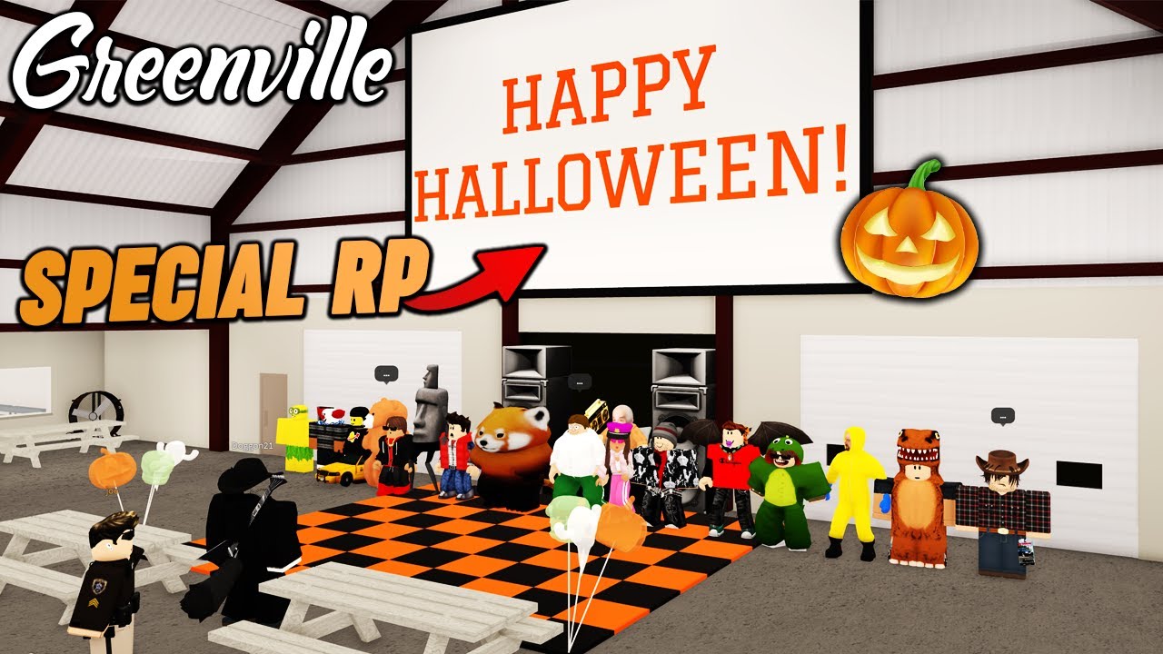HALLOWEEN GREENVILLE SPECIAL ROLEPLAY!!! || ROBLOX - Greenville - YouTube