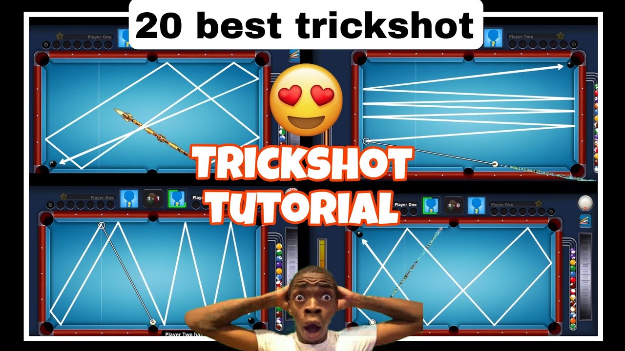8 ball pool trickshot tutorial | The best Trickshot tutorial in 8 ball ...