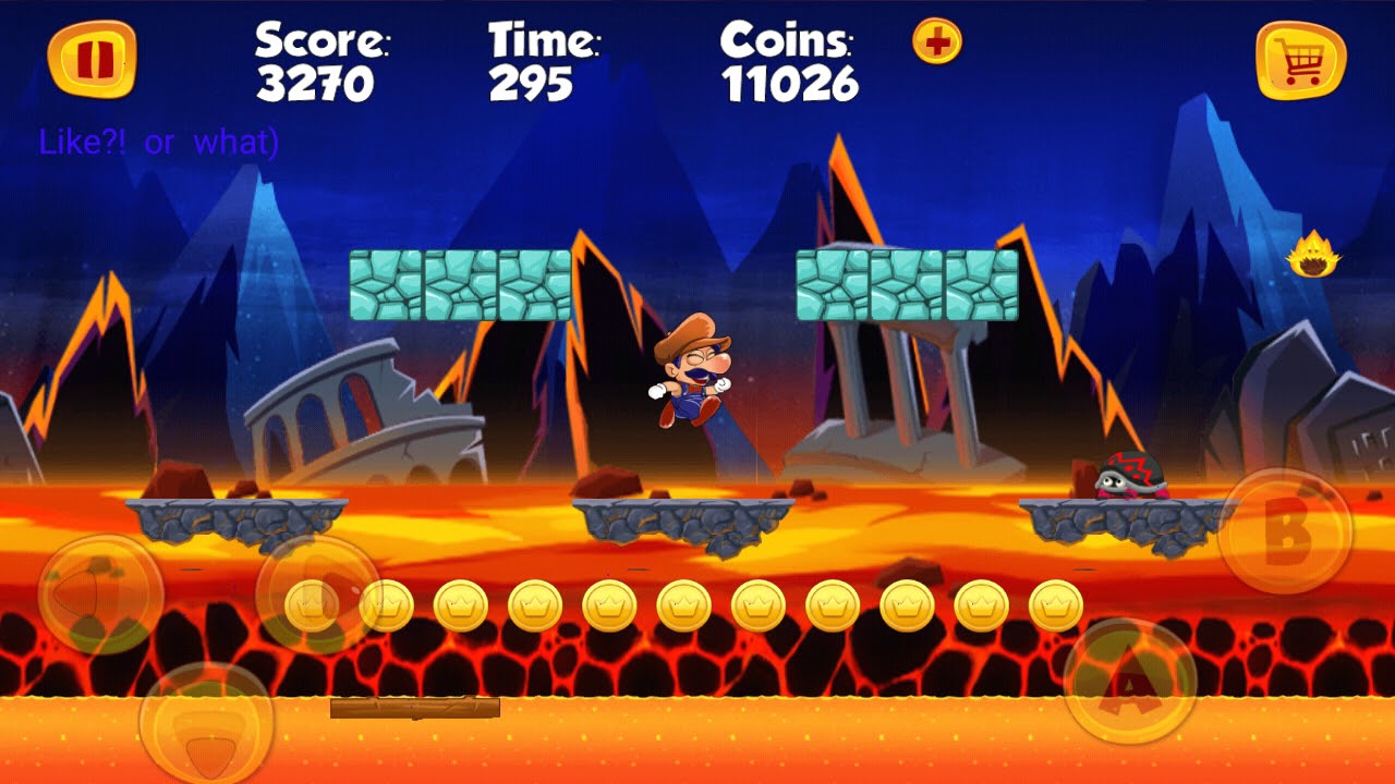 Super Bino Go (Super Mario) - level [74] - YouTube