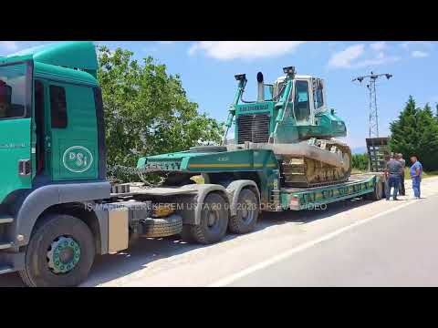 ÇOK GÜÇLÜ MAKİNE LIEBHERR 754 DOZER | TIRA BİNİŞ