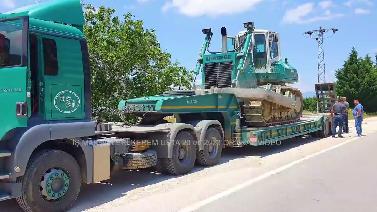 AŞILMAZ DAĞLARIN GEÇİLMEZ DERELERİN ŞAMPİYONU⇄ LIEBHERR 754 DOZER ...