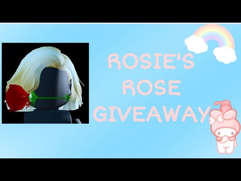 MY FRIEND HOST ROSIE'S ROSE GIVEAWAY IN ROYALE HIGH!!! ||ROBLOX ROYALE ...